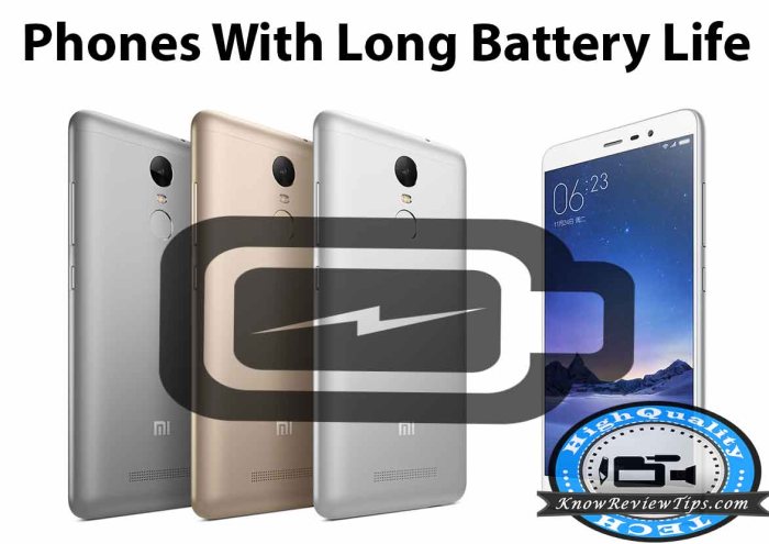 TOP Best Android Phones with Long BATTERY Life & Backup