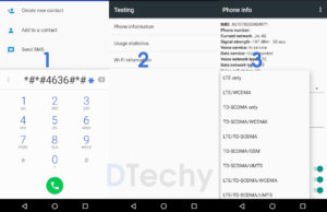 How to Change/switch 2G to 3G 4G LTE preferred Network type mode in ...